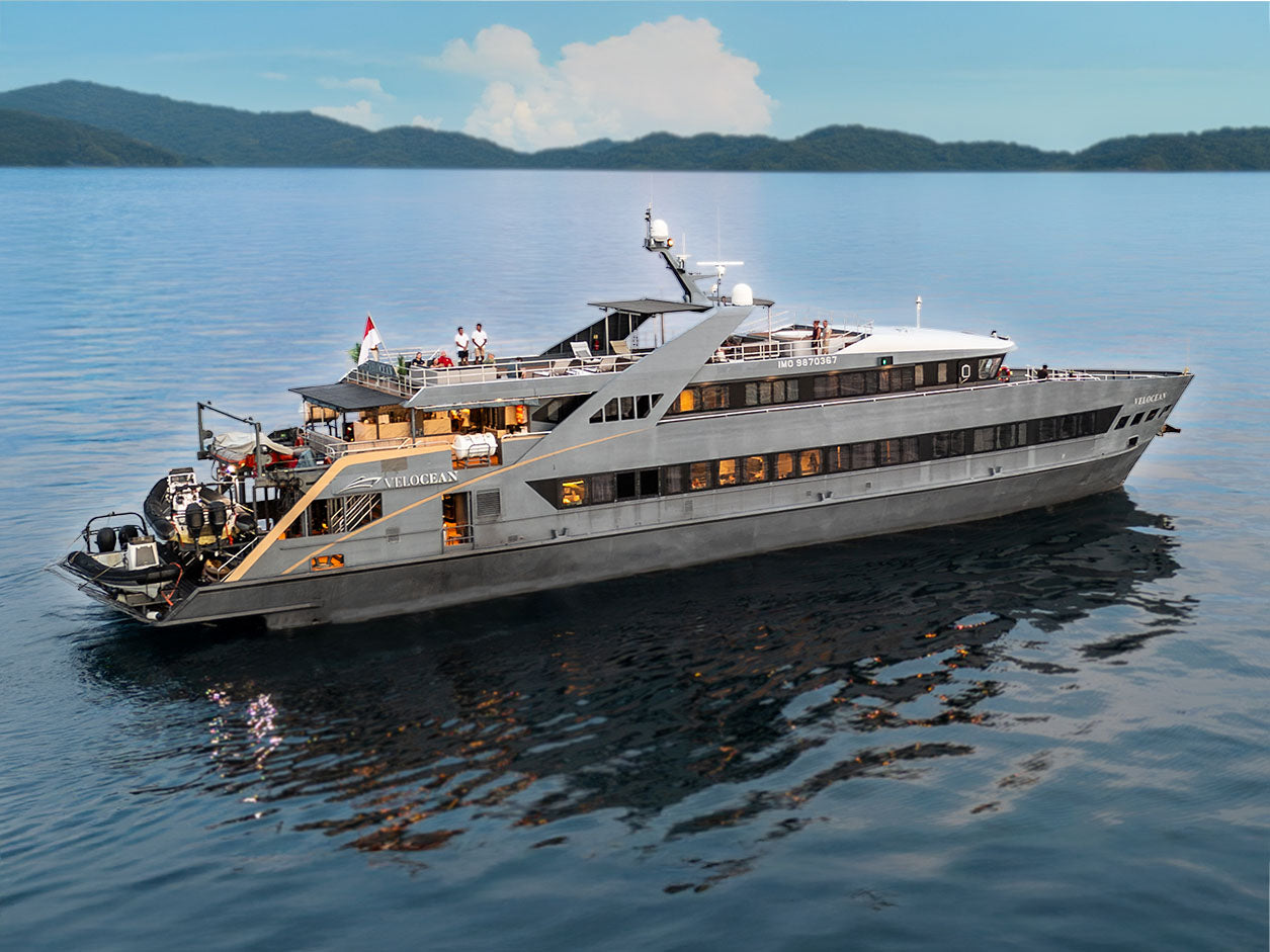 Indonesia's LUXURY Liveaboard // All Star's Velocean Liveaboard [VIDEO