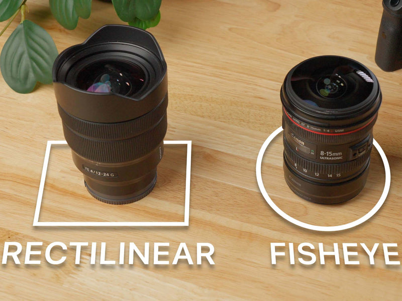 Rectilinear vs Fisheye Lenses for Underwater Wide Angle Photography [V