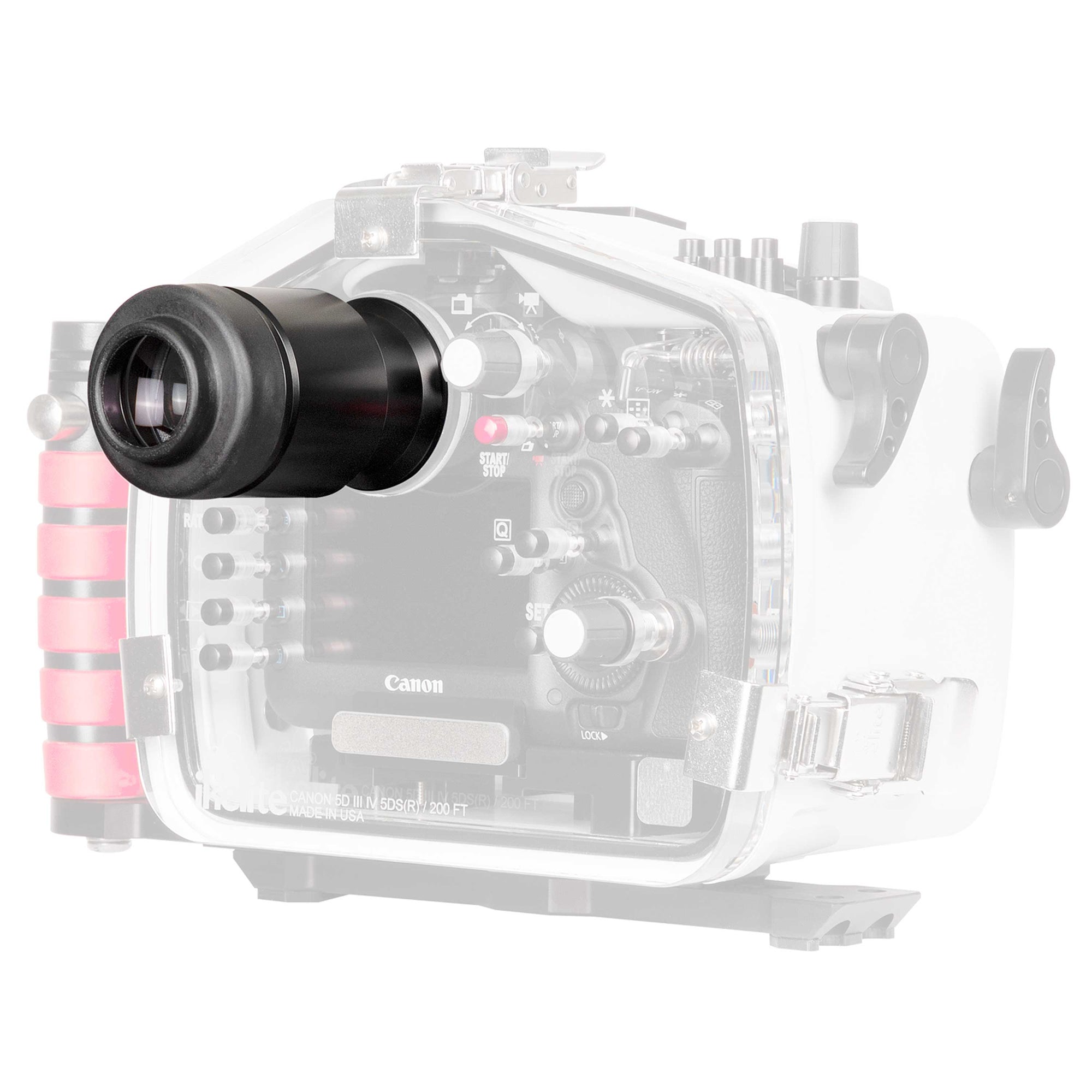 Straight Magnified Viewfinder for DSLR and Mirrorless Housings (Type 2