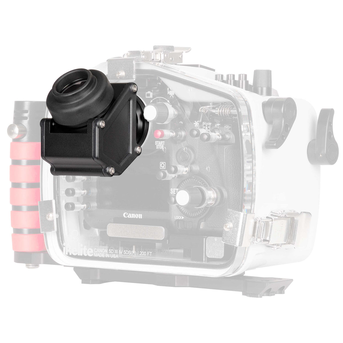 45 Degree Magnified Viewfinder for DSLR and Mirrorless Housings (Type